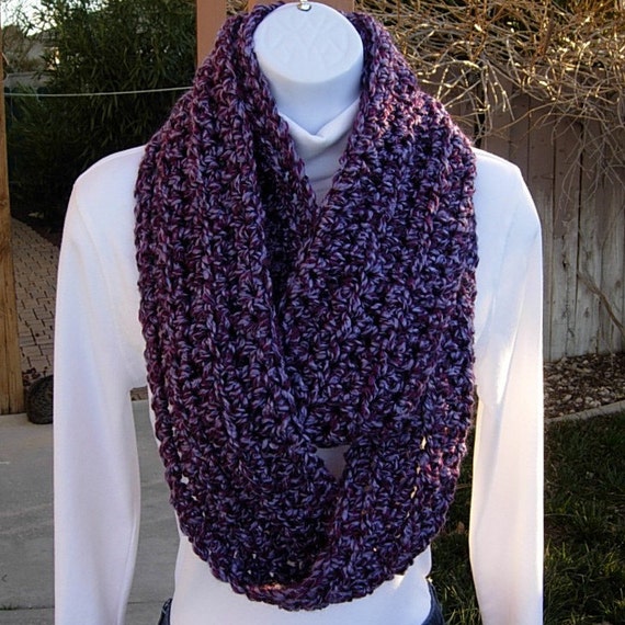 Infinity Scarf..SALE..Super-Soft..Warm..Bulky..Multi-Colored