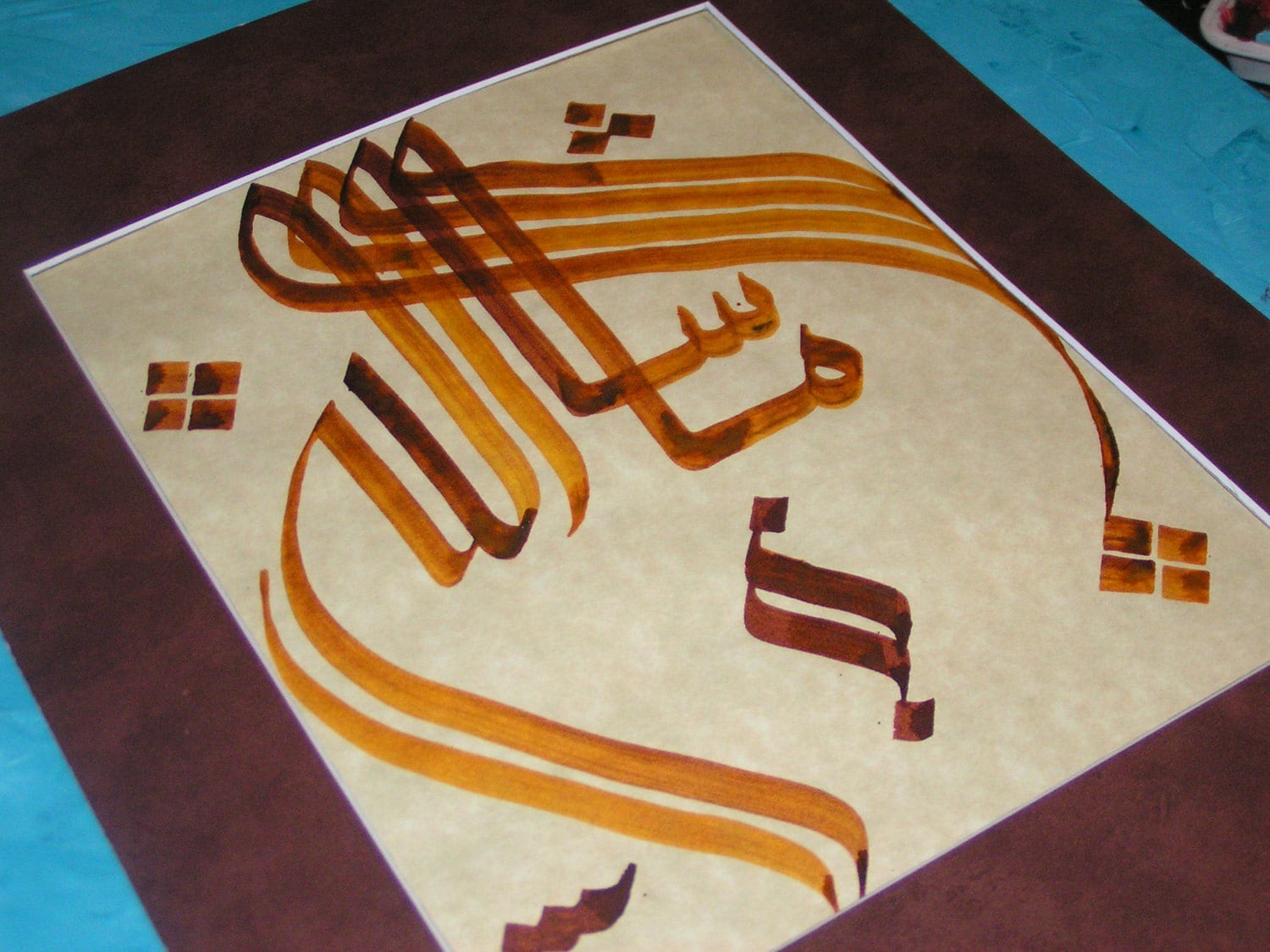 Islamic Art MashAllah Arabic Calligraphy Islamic by creationzart