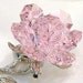 Pink Crystal Rose Handcrafted Using Swarovski Crystal Pink