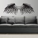 Vinyl Wall Decal Sticker Large Angel Wings 758