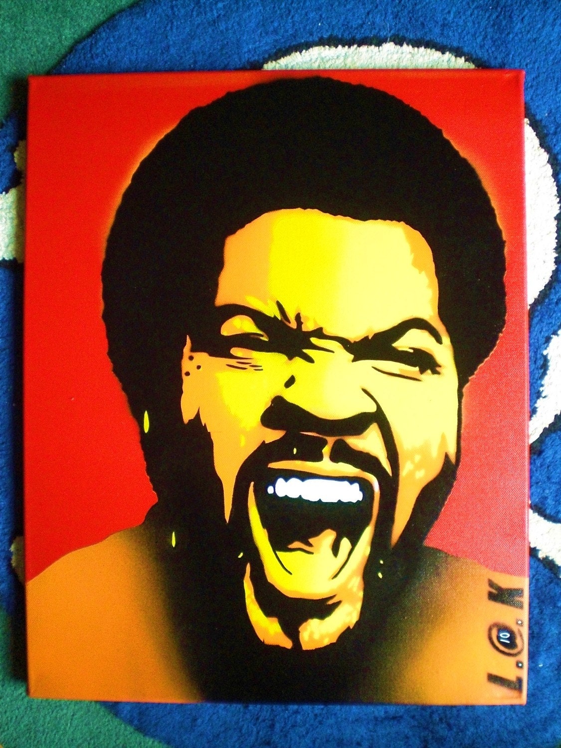 Rapper Stencil