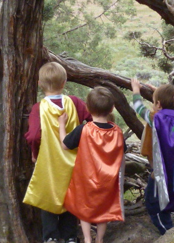 Items similar to Red Imagination Play Cape on Etsy