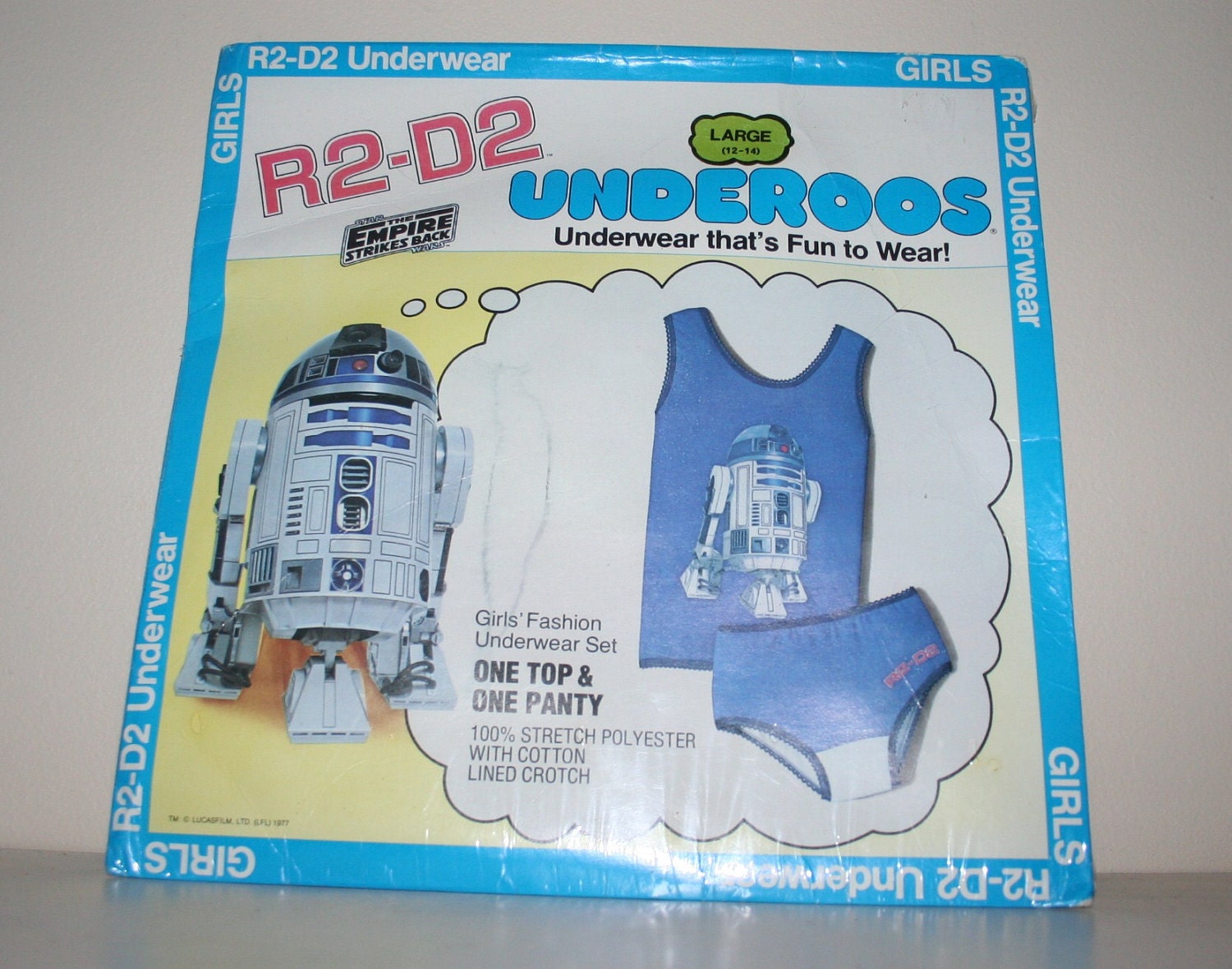 1970s R2 D2 Underoos The Empire Strikes Back