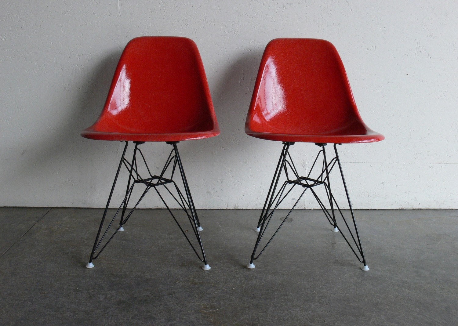 Herman Miller Eames Eiffel Side Chairs Set of 2