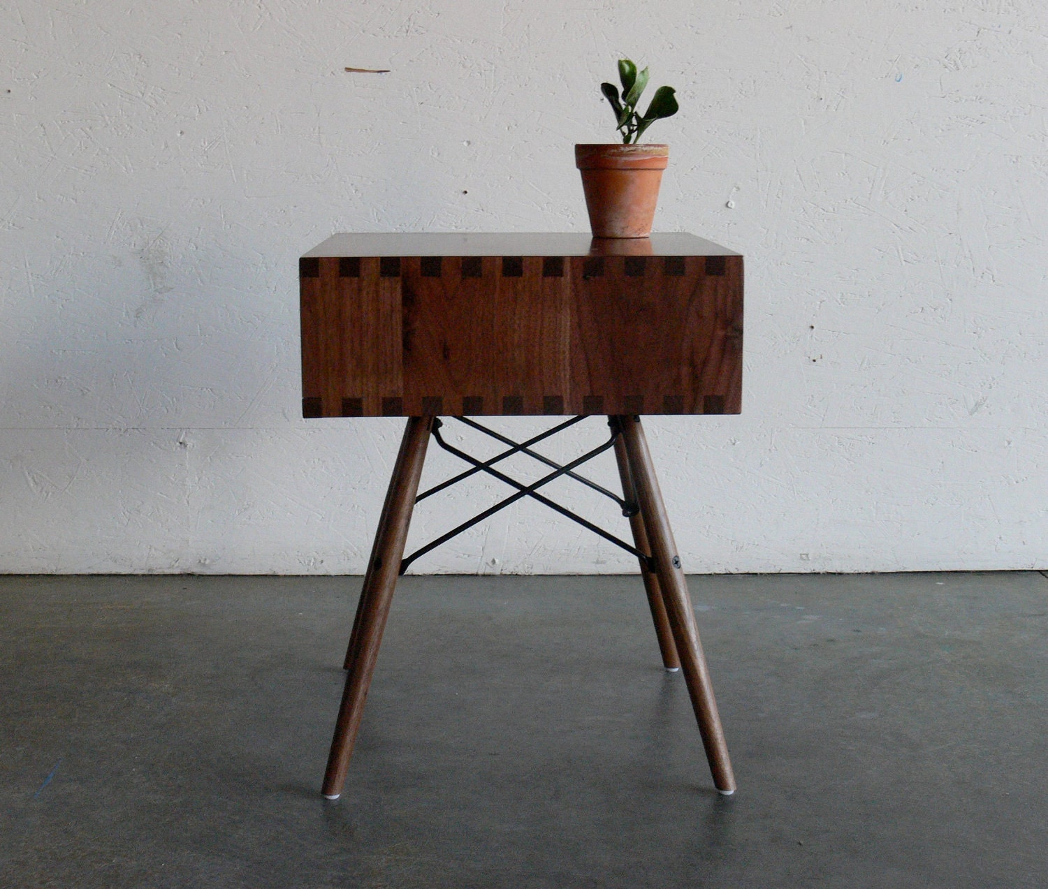 Mid Century Modern Inspired Side Table