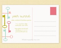 Popular items for just moved cards on Etsy