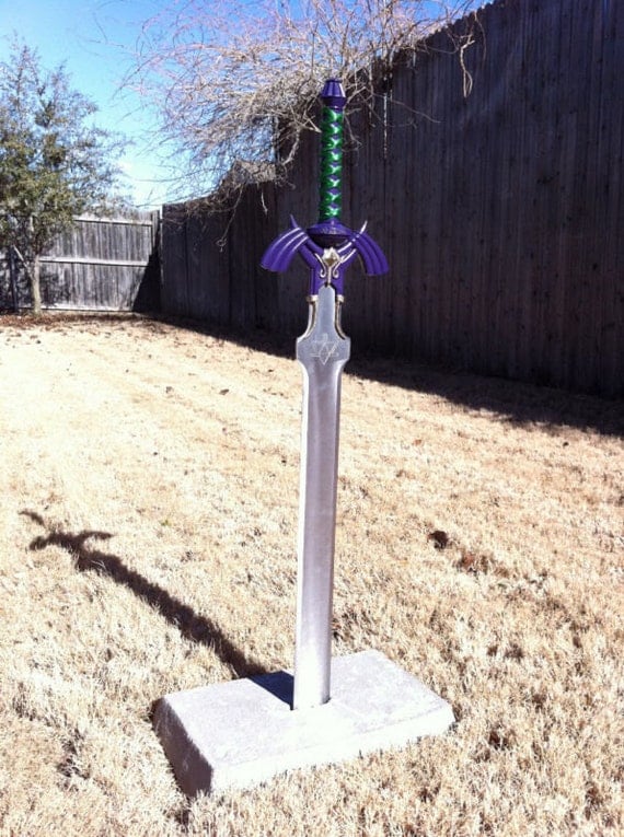 Items Similar To Real Zelda Master Sword Replica Made Of Metal On Etsy