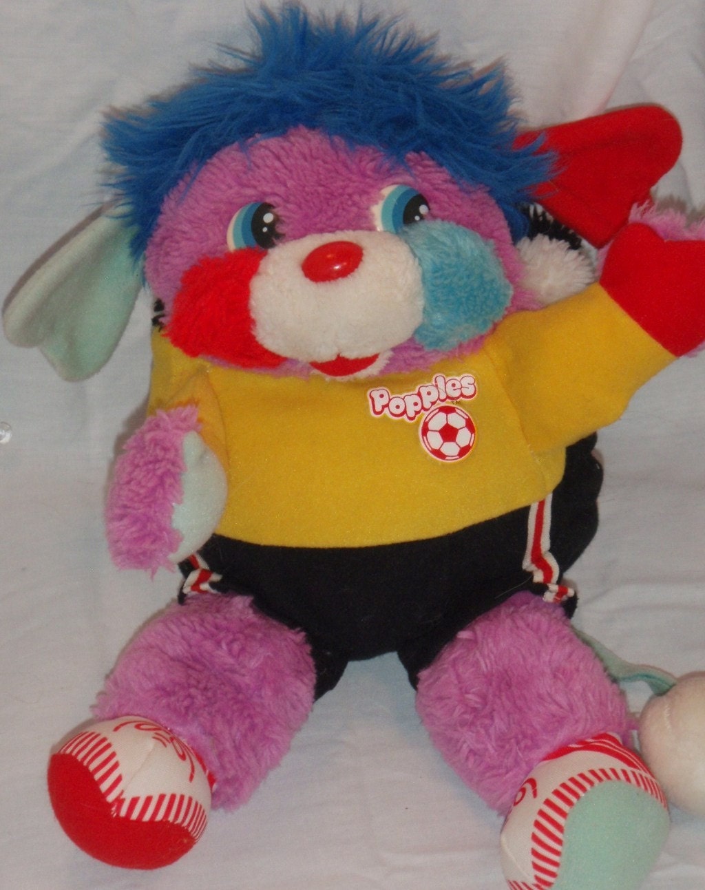 SALE Big Kick Vintage Soccer Popples plush