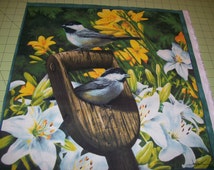 Unique wildlife quilt panel related items | Etsy