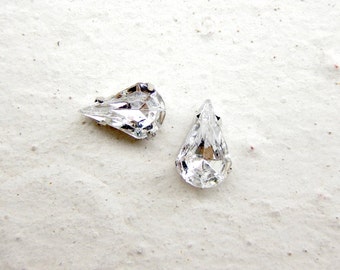 40 Rose Montees Navette 10mm x 5mm Rhinestone beads by olifstudio