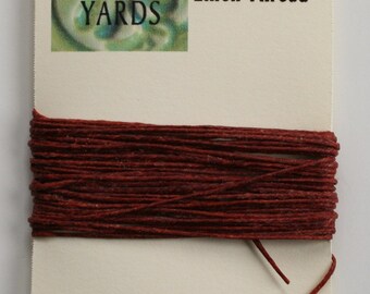 You Pick 3 Colors 15 Yards Total of Irish Waxed Linen Thread