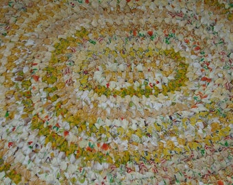 Toothbrush rag rug | Etsy