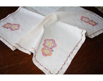 Primitive tablecloth | Etsy