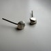 Facets small titanium post earrings by AnnaSiivonen on Etsy