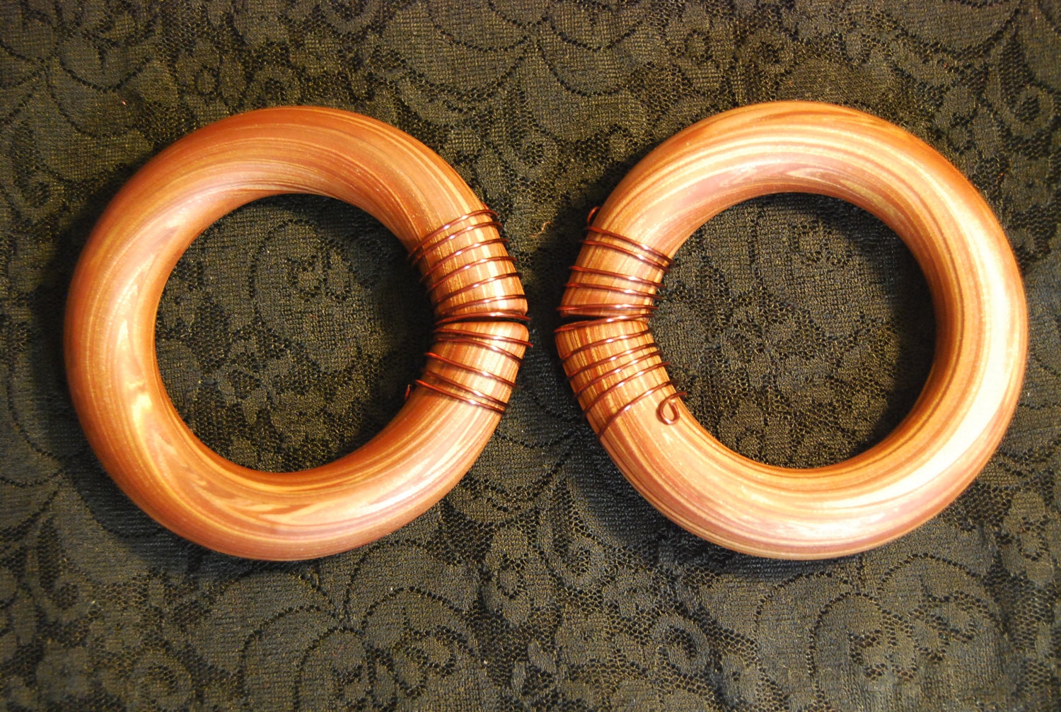 Coil Closure Hoops 7/16 to 5/8 Earrings for by PeachTreats