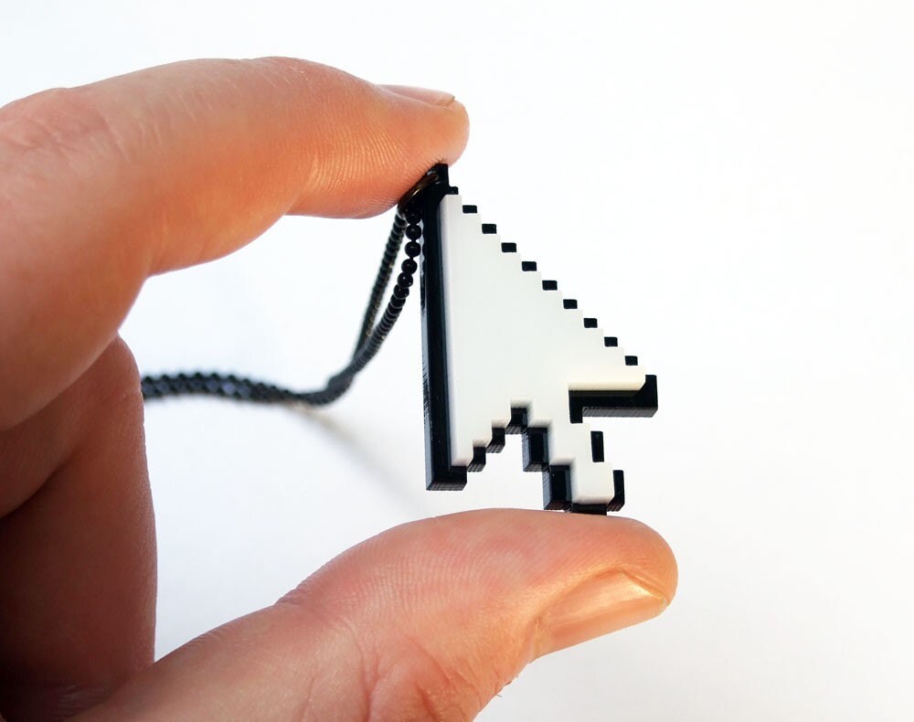 Mouse cursor 8-bit pixels Arrow