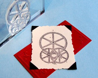 Mechanical stamp | Etsy