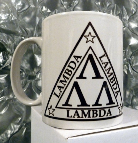 Nerds Tri Lambda Omega Mu Omega Moo Mug