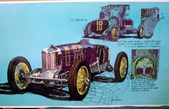 1929 Harry Miller Racer First Front Wheel Drive Racing Race