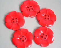 Unique large flower buttons related items | Etsy