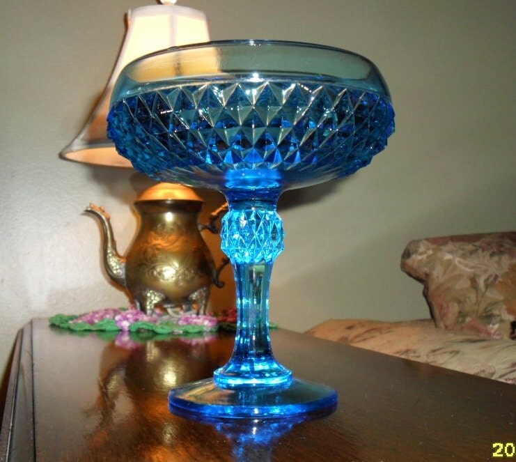 Blue Diamond Point Candy Dish – Haute Juice