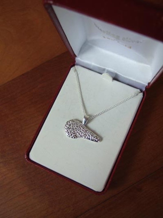 Anatomical Pancreas Necklace in Solid Sterling Silver