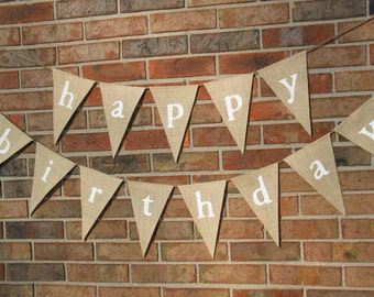 HAPPY BIRTHDAY Wood Block Sign / Kid's Birthday Party Home
