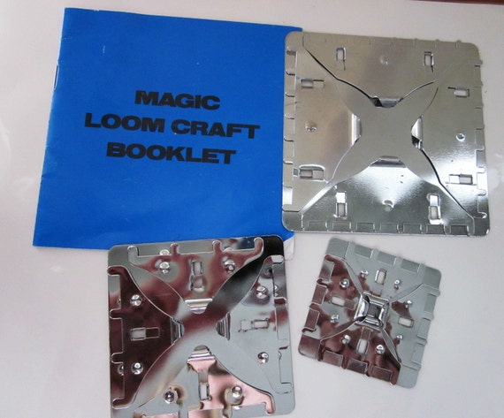 Magic Loom Instructions and 3 Metal Looms Similar to Butterfly