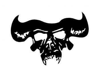 Danzig Symbol Vinyl Decal 8 inches