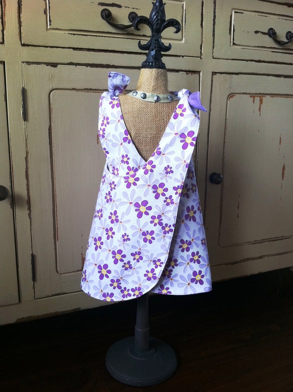 Pinafore Pattern Reversible Baby Toddler Children