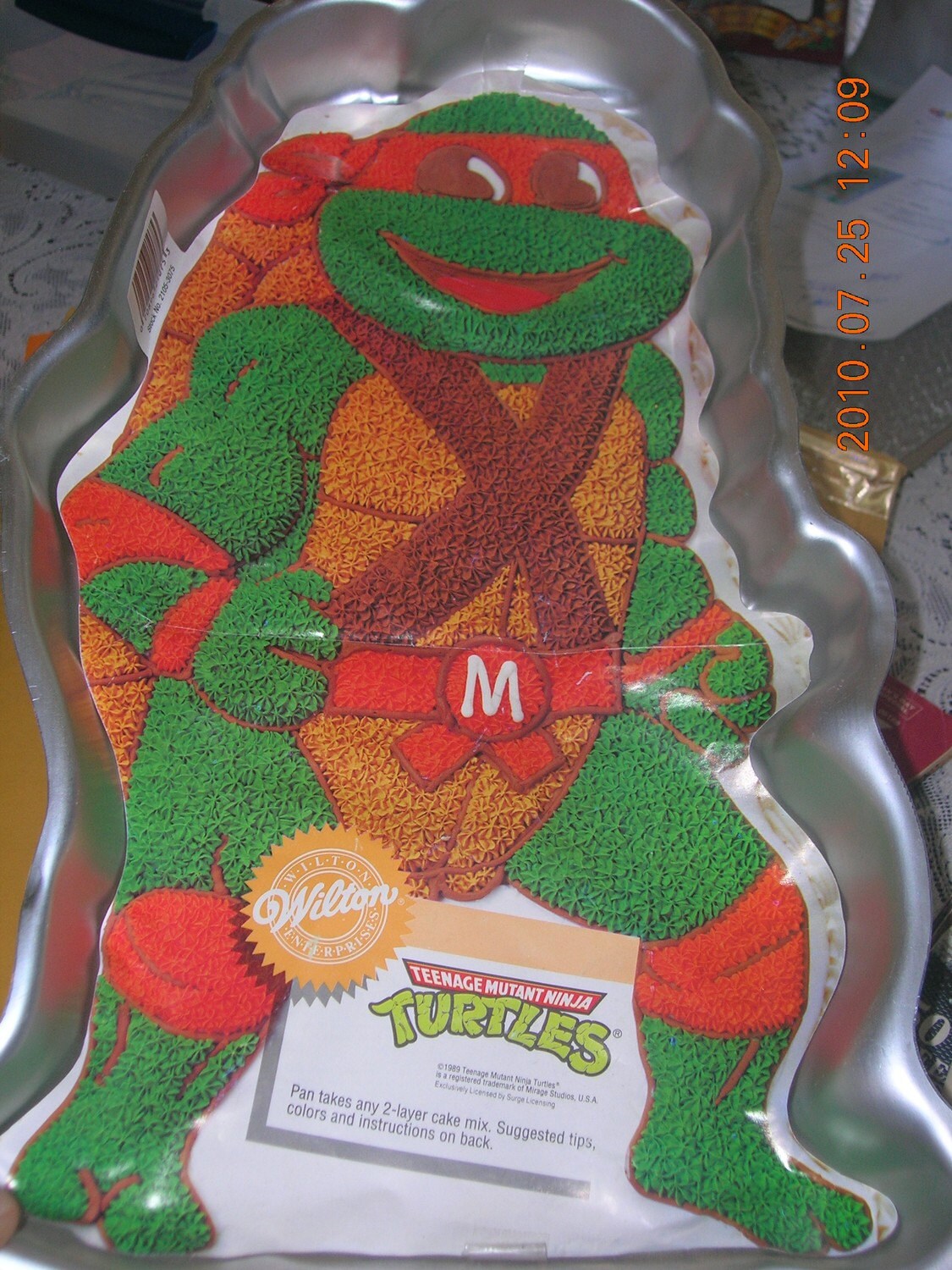 TEENAGE MUTANT NINJA TURTLES CAKE PAN