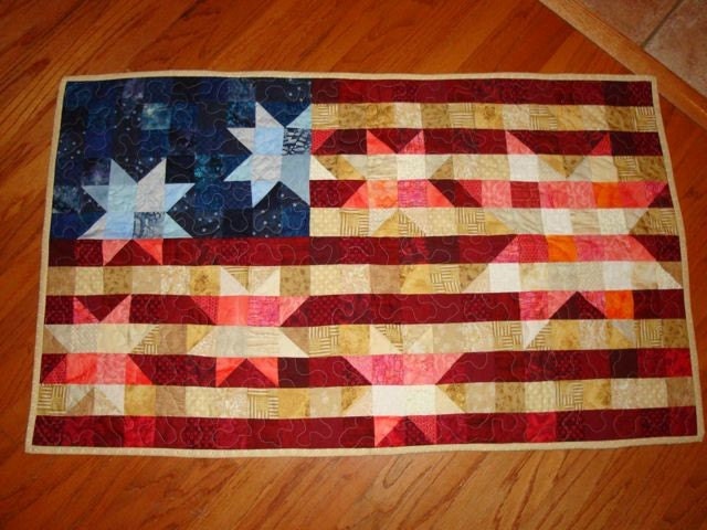 American Flag Quilt/ Wall hanging