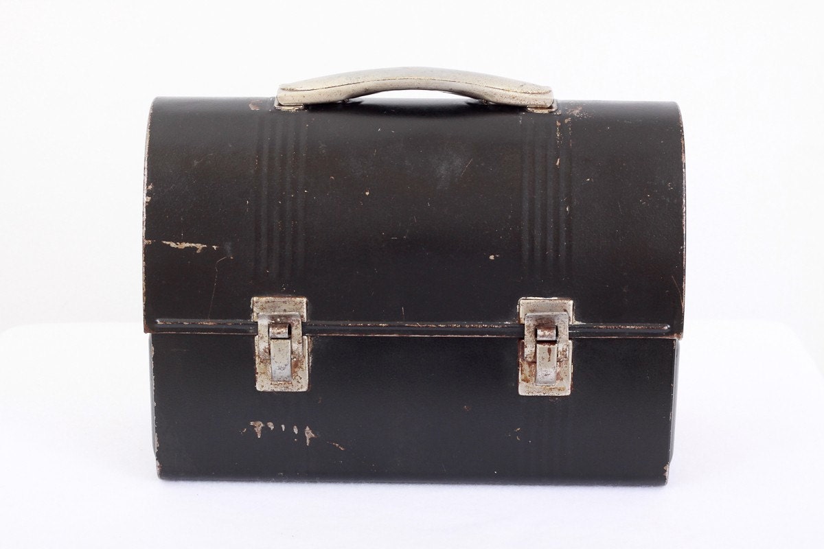 Vintage Metal Workers Lunch Box