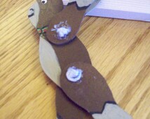 Unique wooden acrobat toy related items | Etsy