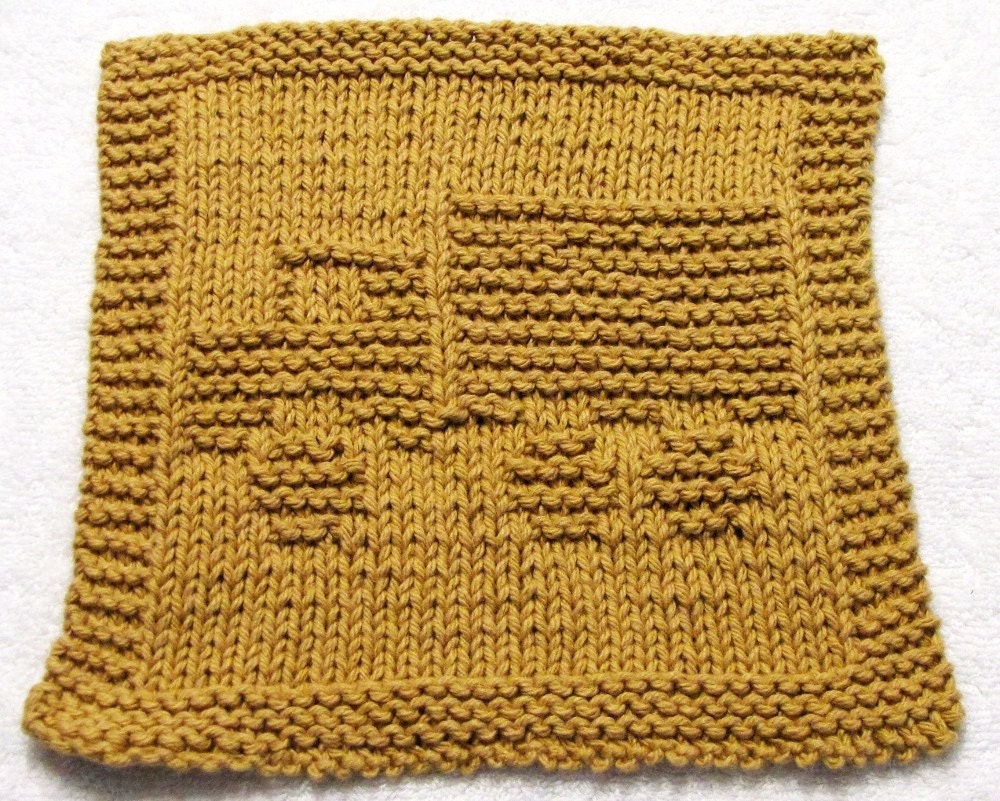 Knitting Cloth Pattern TRUCK PDF