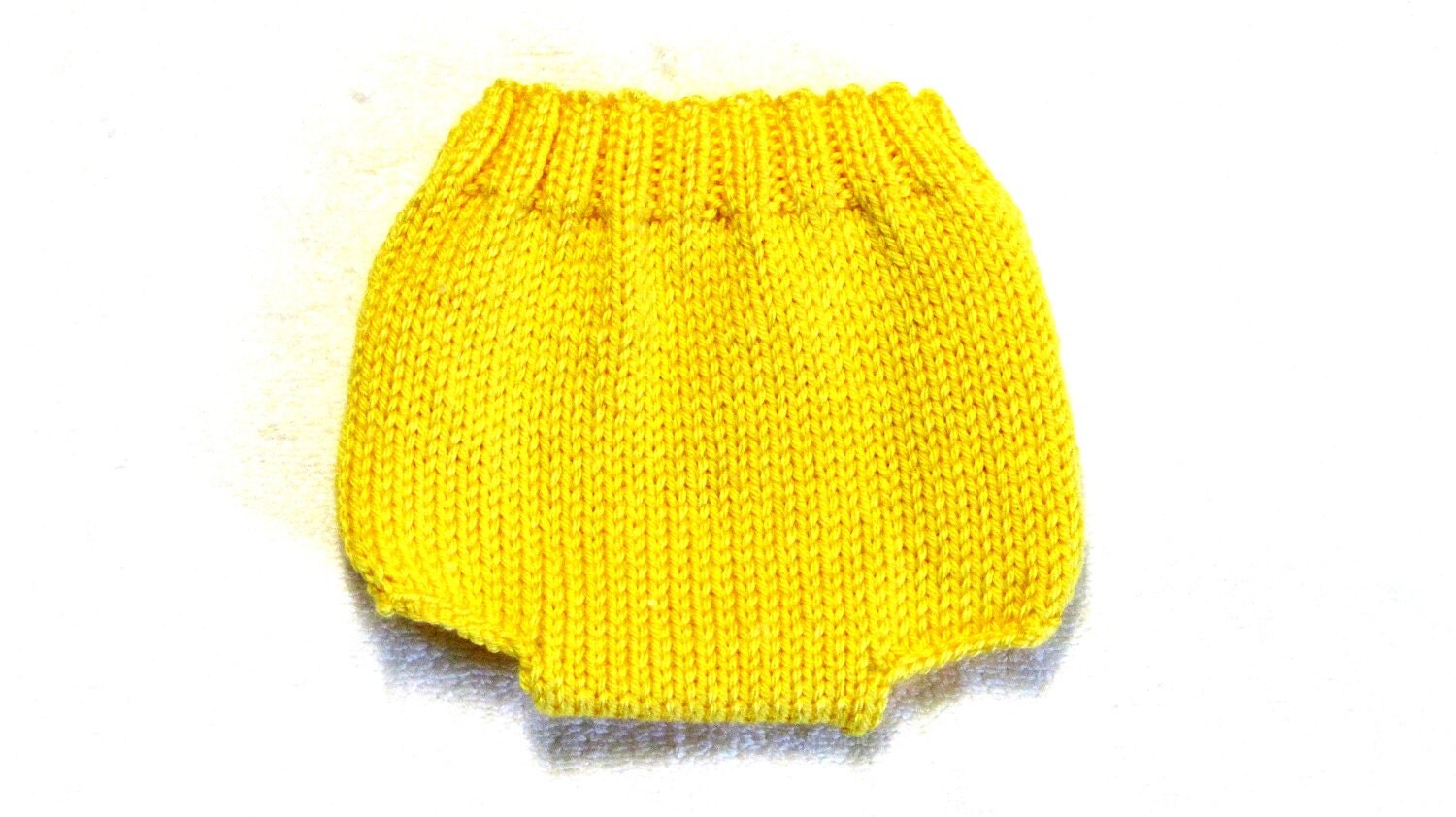 RUBBER DUCK Diaper Cover Knitting Pattern PDF Small