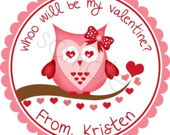 Popular items for valentine owl on Etsy