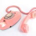 Vintage Rotary Telephone / Pink Princess Phone / Western