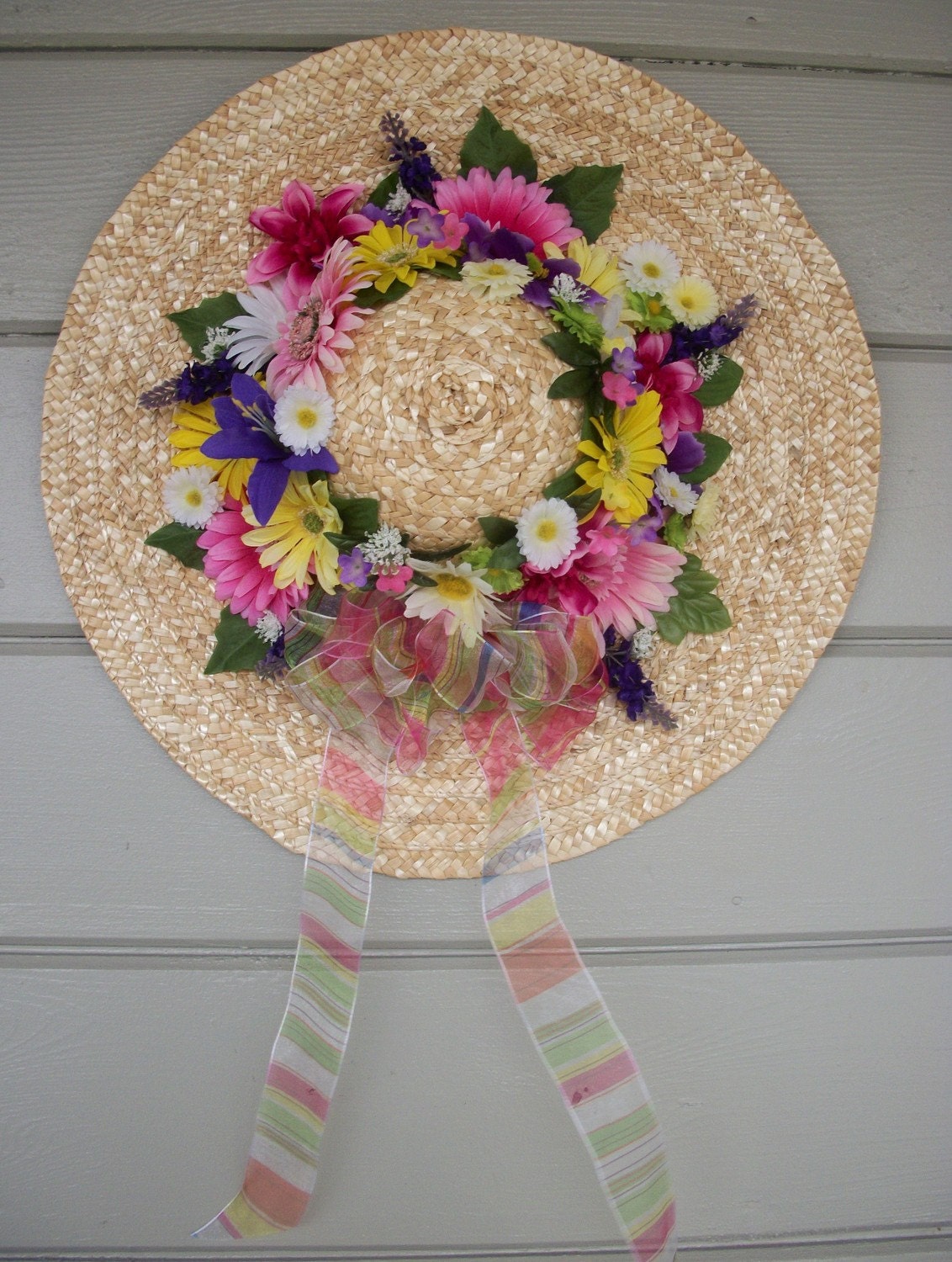Spring Hat Door Decoration