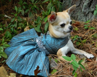 Custom Dog Dresses and Vests by rufflerunway on Etsy