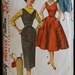 McCalls 9785 Misses Day Dress or Summer Dress Pattern 50s