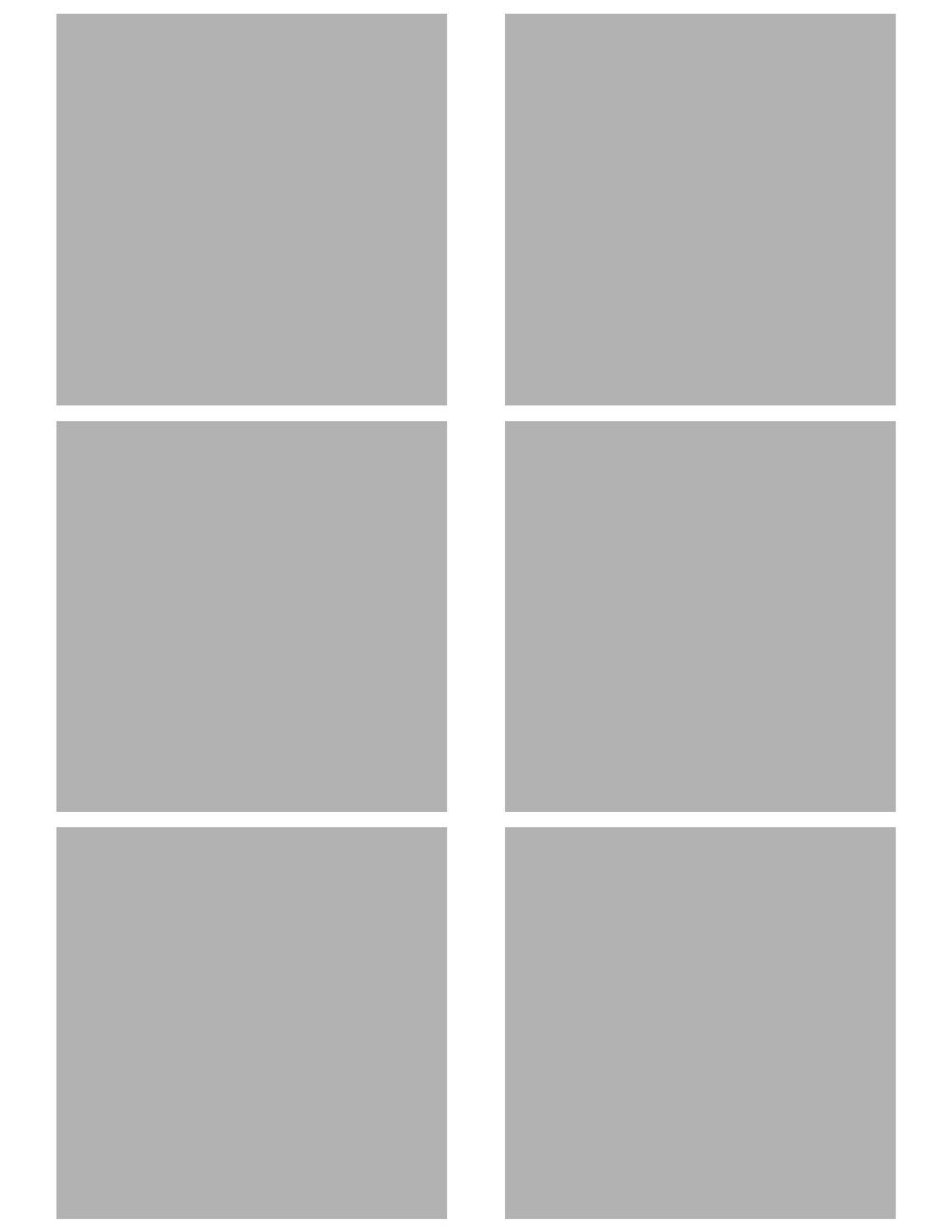 psd template 6 squares 3.5 inches