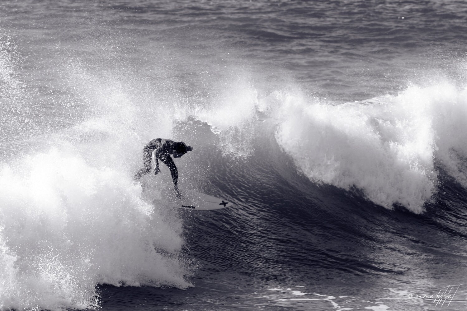 Surfing Photo Black & White Surf Photography California