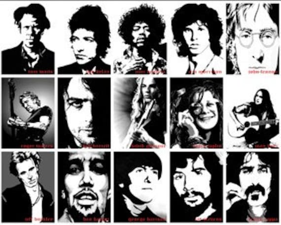 Legends of Rock 40 inch x 28 inch Very Big Poster