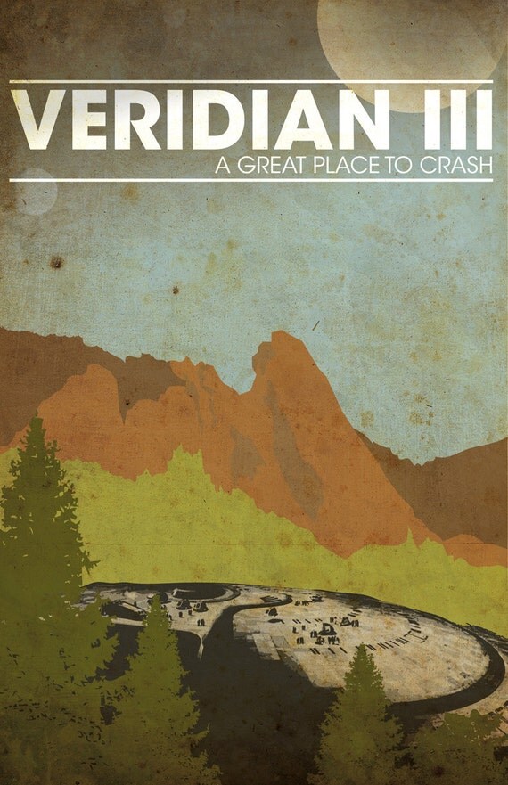 Star Trek Travel Poster Collection Vulcan Qonos