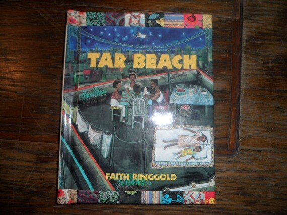 Vintage miniature Tar Beach book by Faith Ringgold