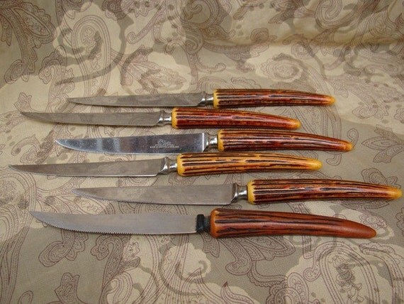 Vintage Regent Sheffield Knife Set Made in England