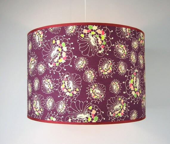 Items similar to Flowery Fireworks Pendant Lamp on Etsy