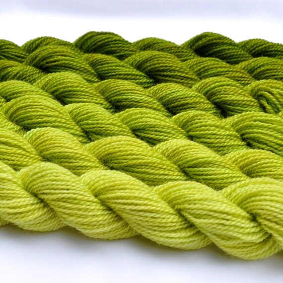 Gradient Yarn Set Botanical Green