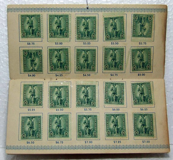 1942 1940s Twenty Five Cents 25 Defense Stamp Album United 1942 1940s Twenty Five Cents 25 Defense Stamp Album United